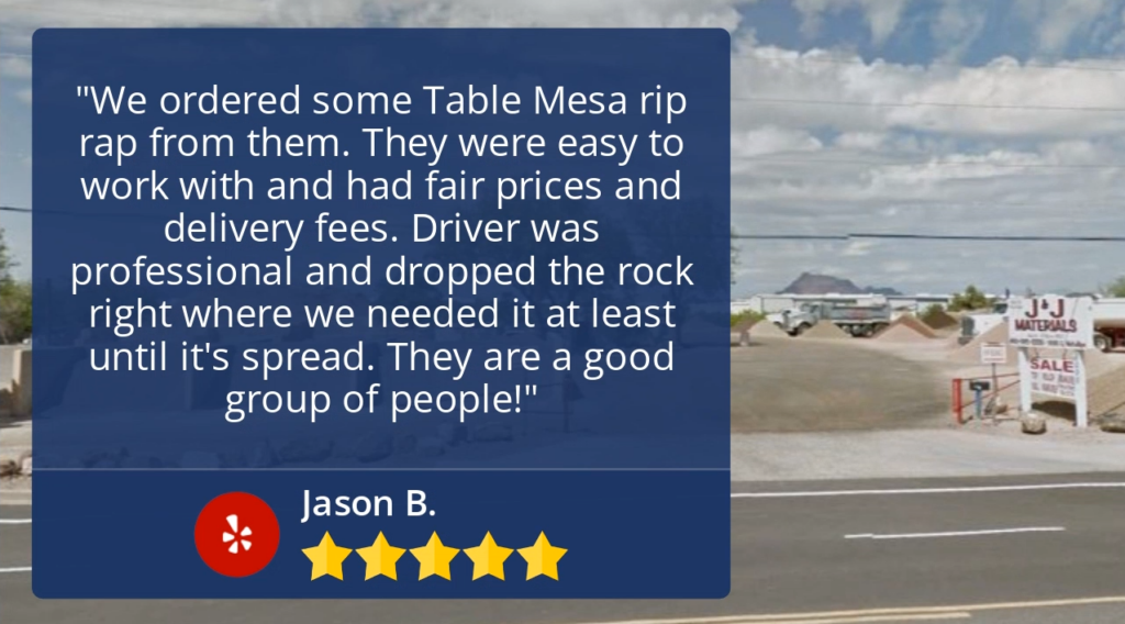 Customer Review Spotlight: Fast, Friendly, and Precise Rip Rap Delivery ...